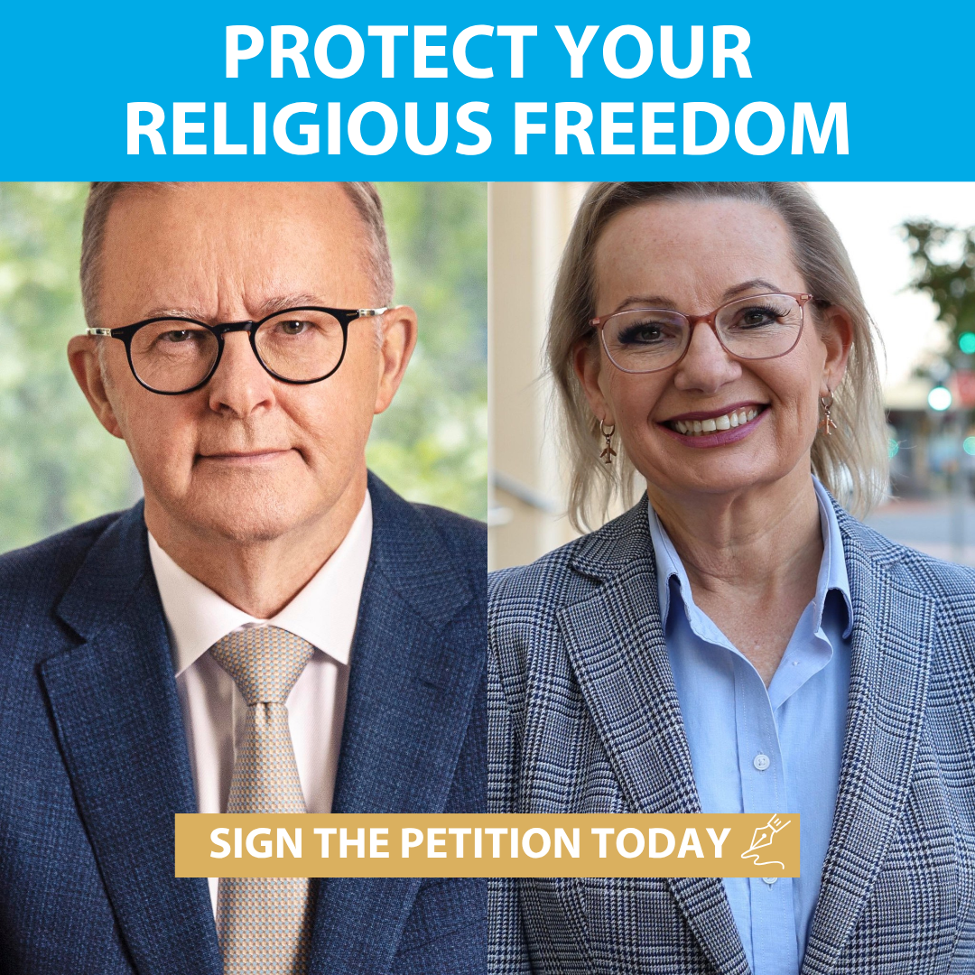 Sign the petition to protect your religious freedom!